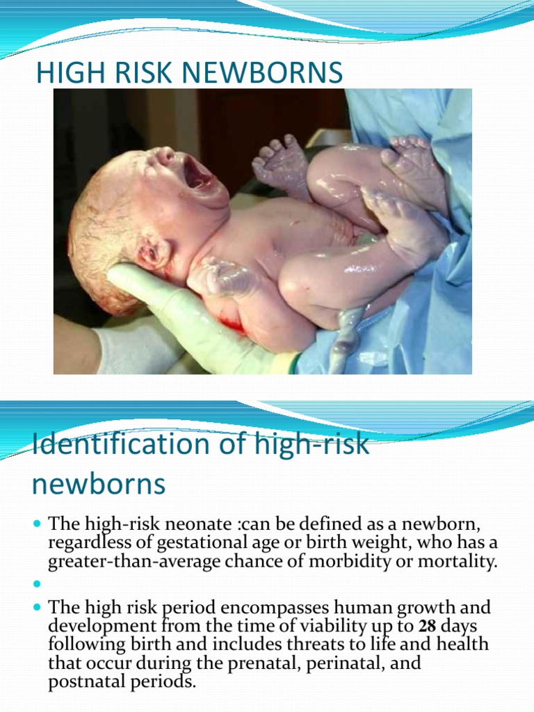 High Risk New Born | PDF | Preterm Birth | Fetus