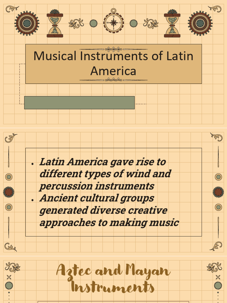 Lesson 2 Latin America Instruments | PDF | Musical Instruments | Andes