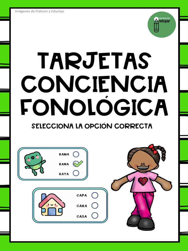 Molonas Tarjetas Conciencia Fonologica | PDF