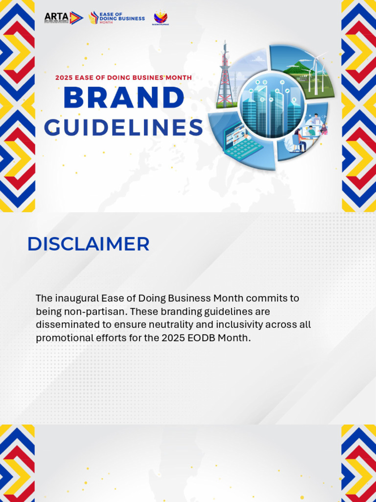 2025 EODB Month Branding Guidelines | PDF | Logos