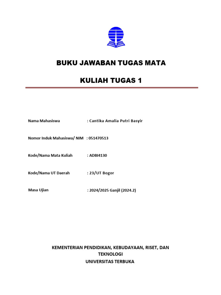 Cantika 051470513 Pengantar Ilmu Administrasi Niaga | PDF