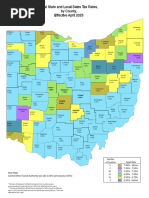 2025 School District Income Tax Rates | PDF | Ohio