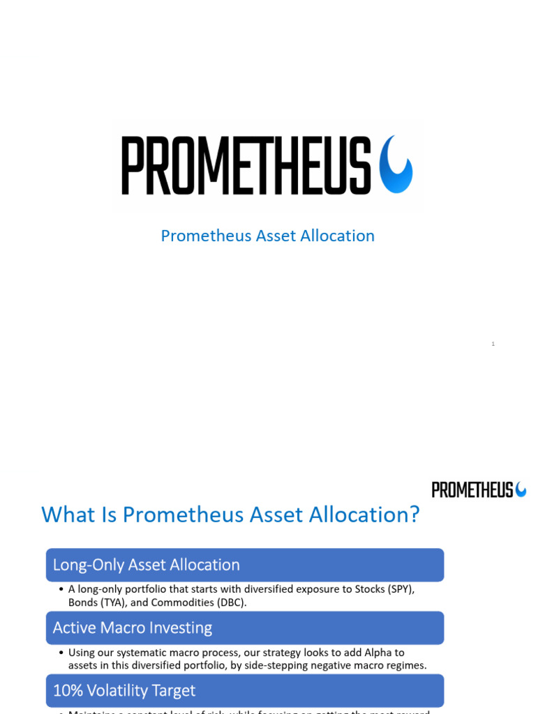 Prometheus Asset Allocation | PDF | Inflation | Recession