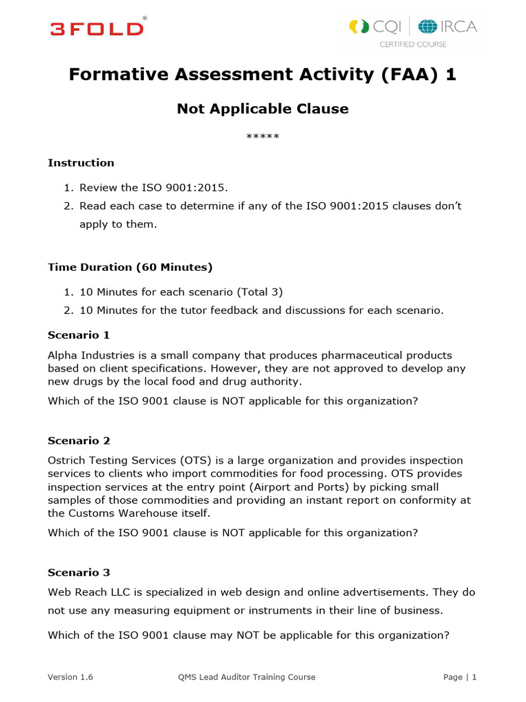 Faa 1 | PDF