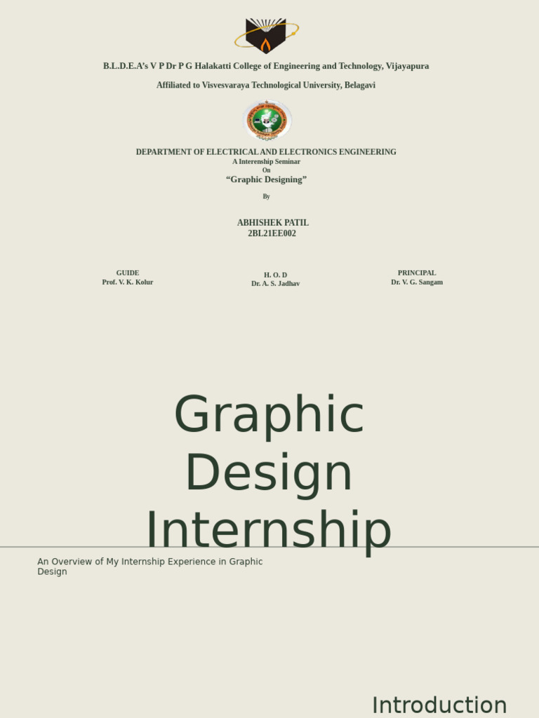 Graphic Design Internship | PDF | Graphic Design | Design