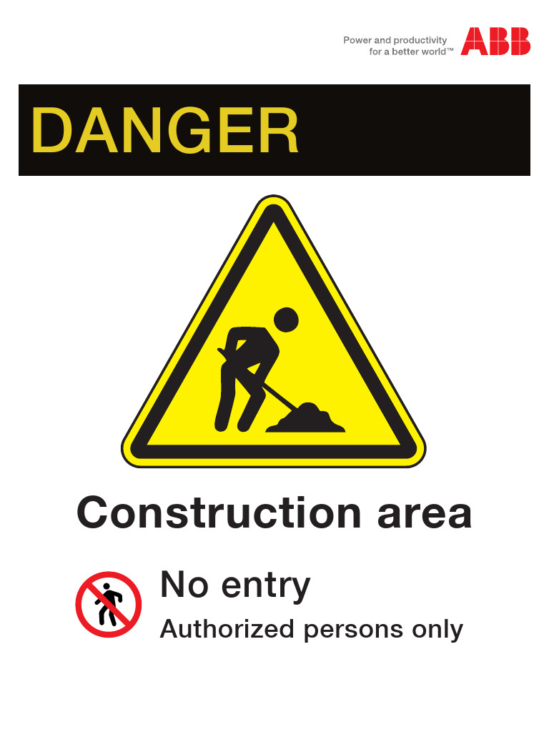 Safety Warning Signs - Part3 | PDF