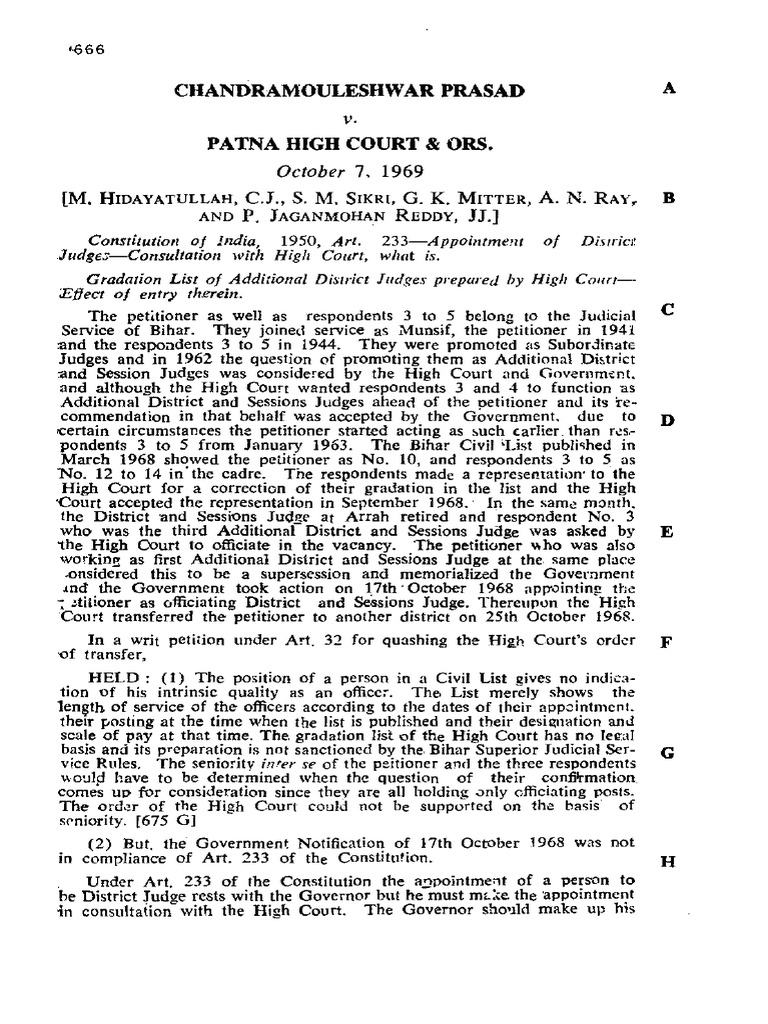 Admin - Judgement - File - Judgement - PDF - 1970 - Volume 2 - Part I ...