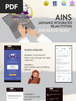 Cara Login Ains Nilam | PDF