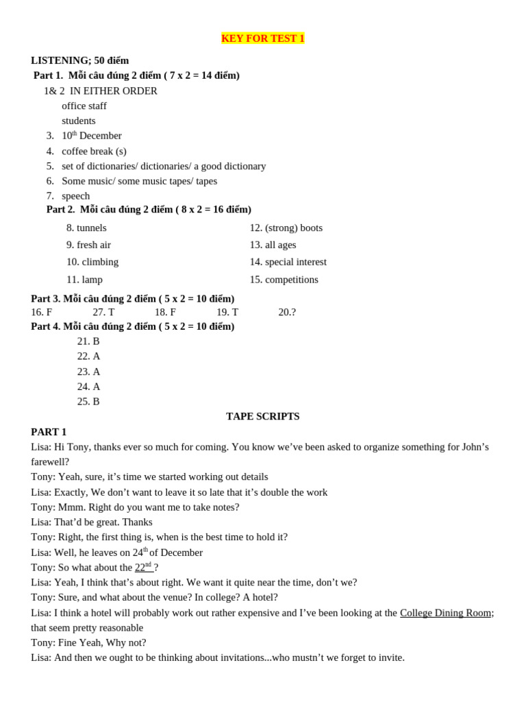 Key Test 1 | PDF | Paper | Weathering