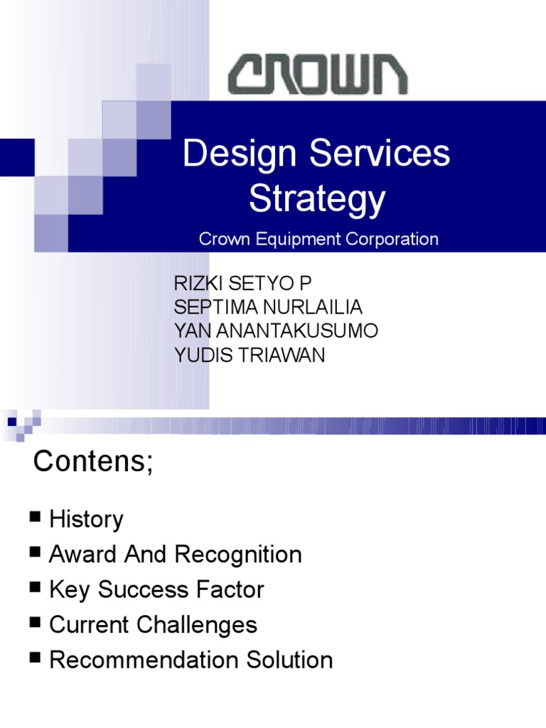 Crown Equipment Corporation | PDF | Industries | Business