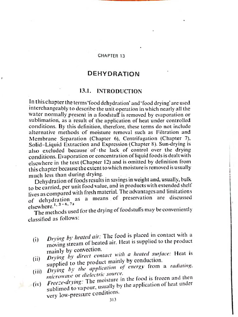 503 - Drying - Dehydration | PDF