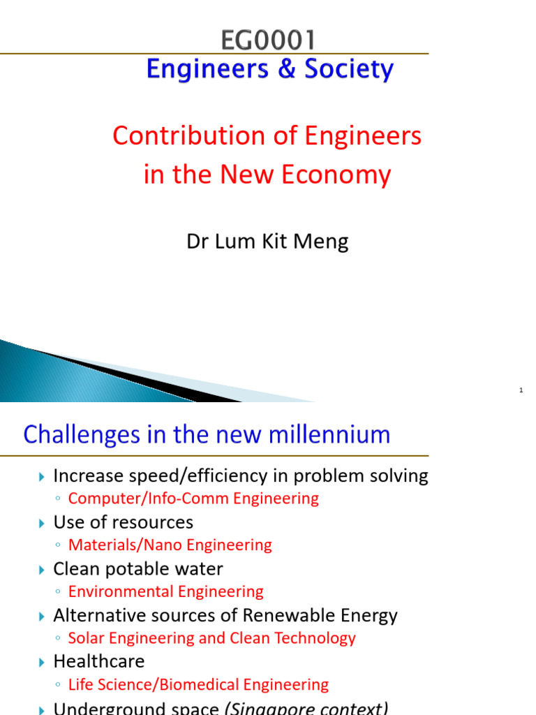 Contribution of Engineers in The New Economy | PDF | Small And Medium Sized Enterprises ...