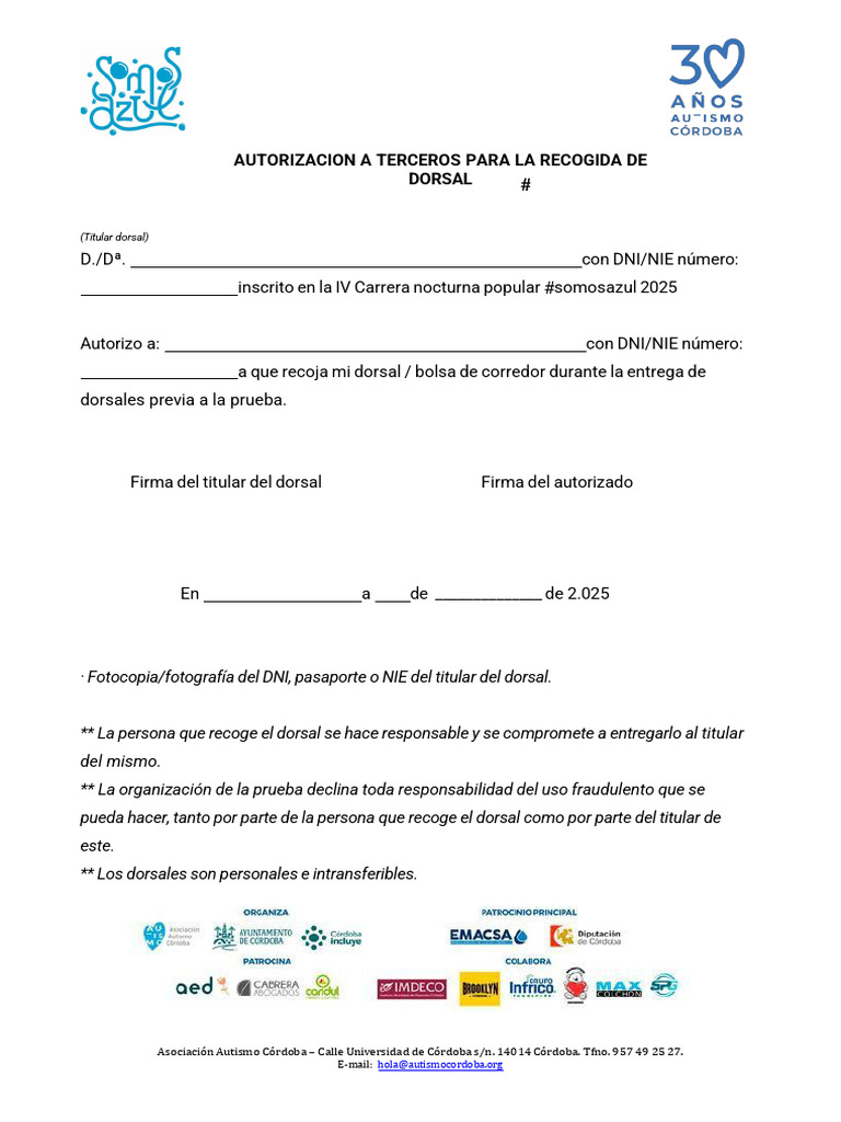 Autorizacion Alejandro | PDF