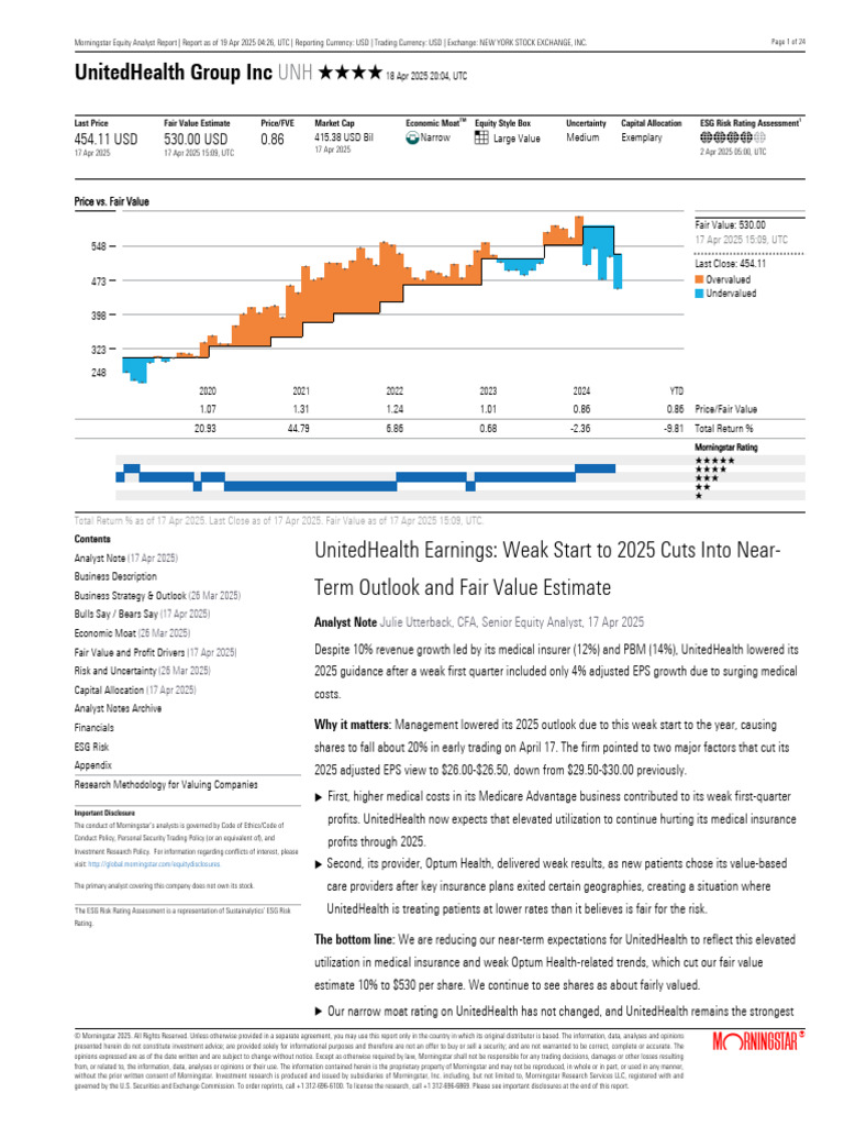Morningstar Report-636d1777e26a17cb57991605 | PDF | Business | Economies