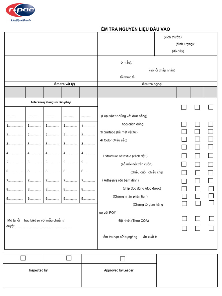FORM BC Mới | PDF