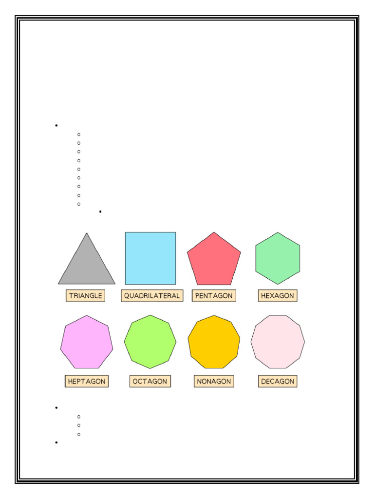 Properties of Polygons (Hannan) | PDF | Rectangle | Triangle