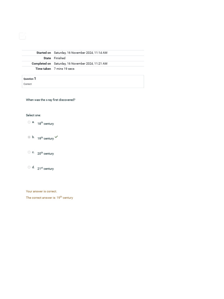 End of Module 2 Quiz - Attempt Review - Renful Technologies | PDF