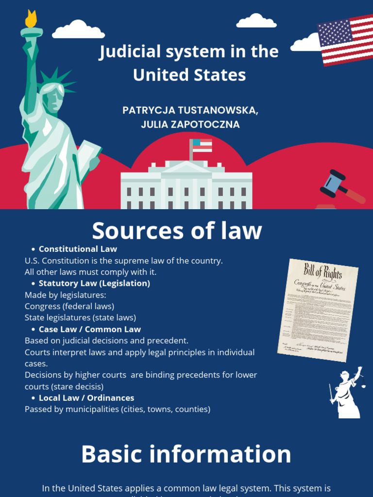 Overview of the U.S. Judicial System | PDF | Supreme Courts | State ...