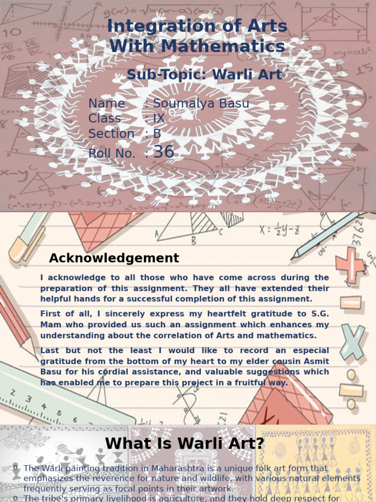 Class 9 Maths AIL Project | PDF | The Arts