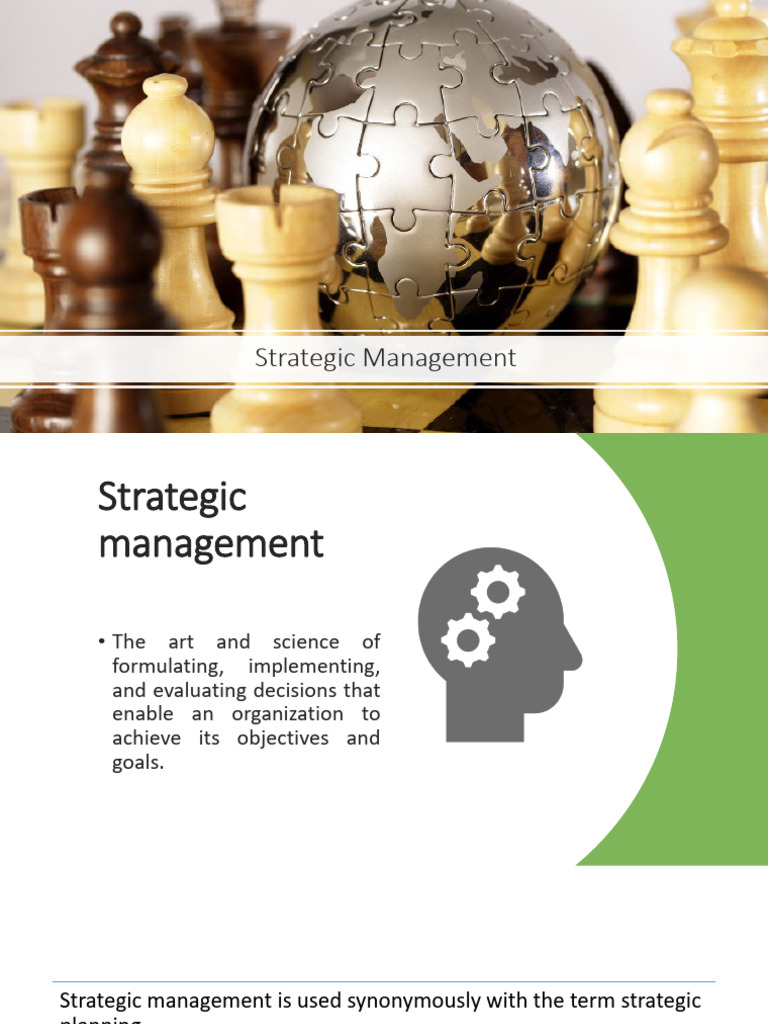 Lecture 4 Strategic Managment | PDF | Strategic Management | Strategic ...