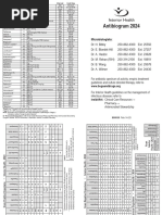 Broad-Spectrum Antibiotics List | PDF | Antibiotics | Biocides