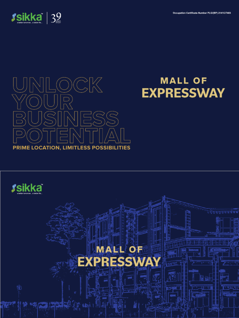 Brochure Mall of Greater Noida | PDF | Retailing