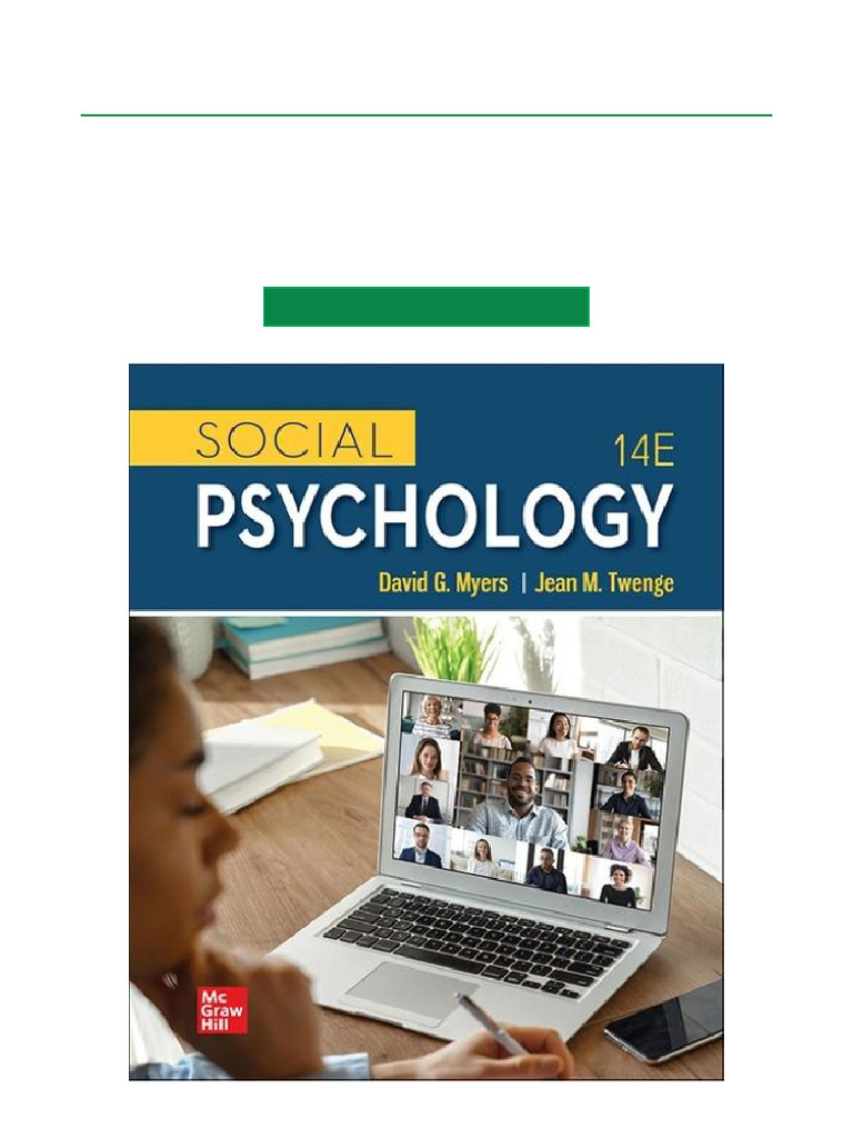 Social Psychology - 14th Edition All Sections Download | PDF | Attitude ...