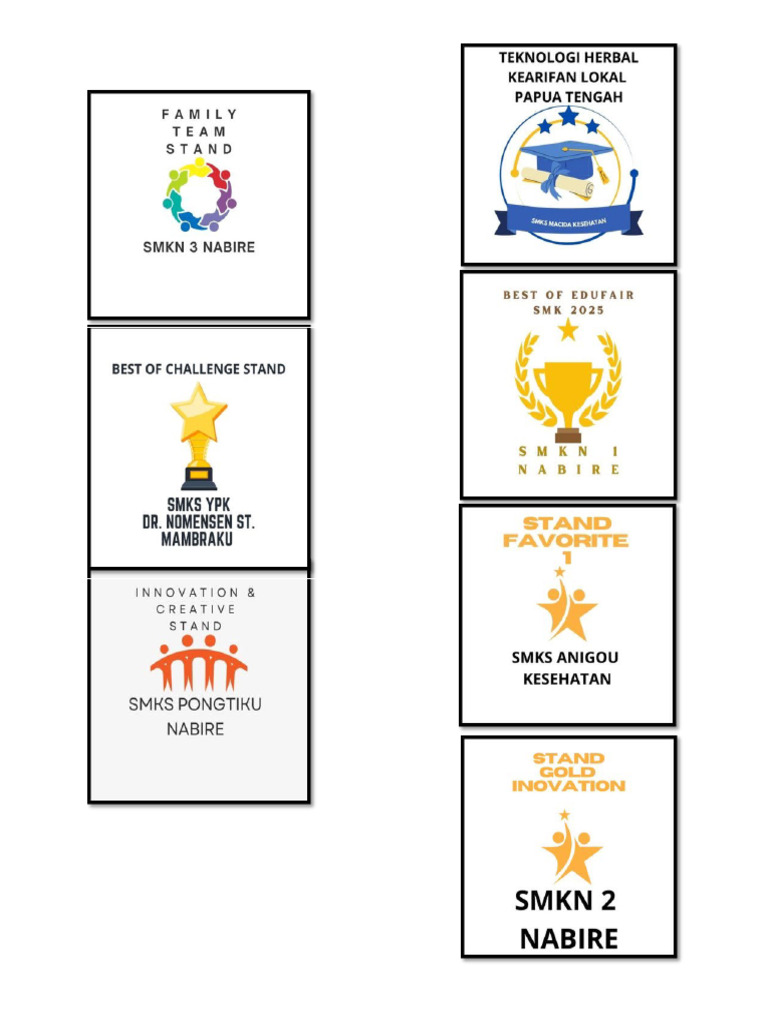 Label Piala Edufair 2025 | PDF