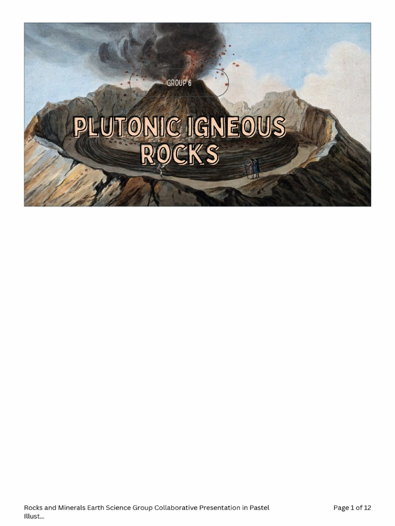 Rocks and Minerals Earth Science Group Collaborative Presentation in ...