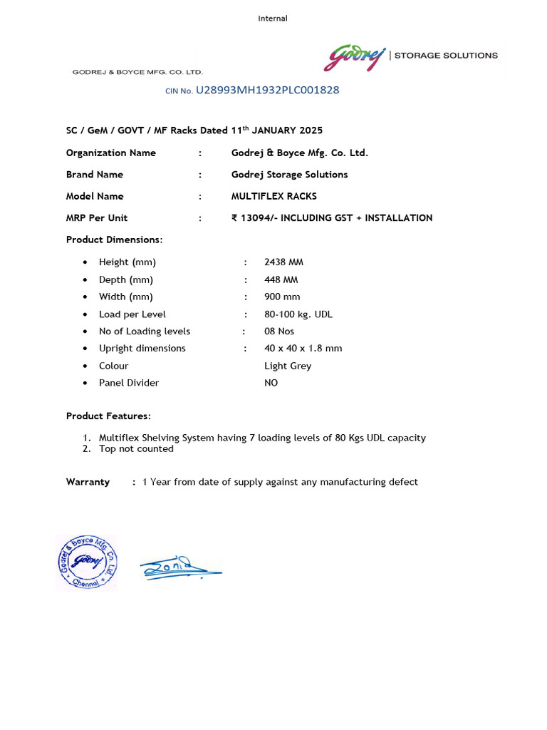 MF MRP | PDF