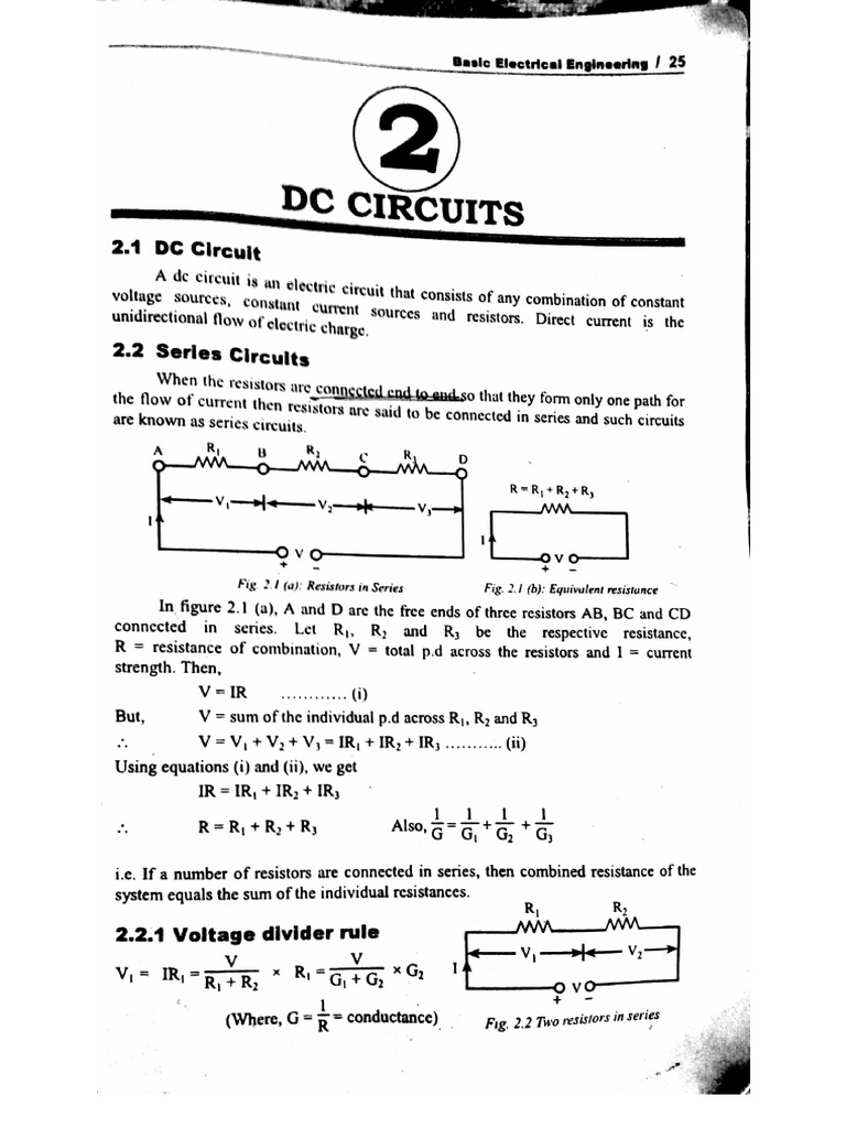 DC Circuits | PDF
