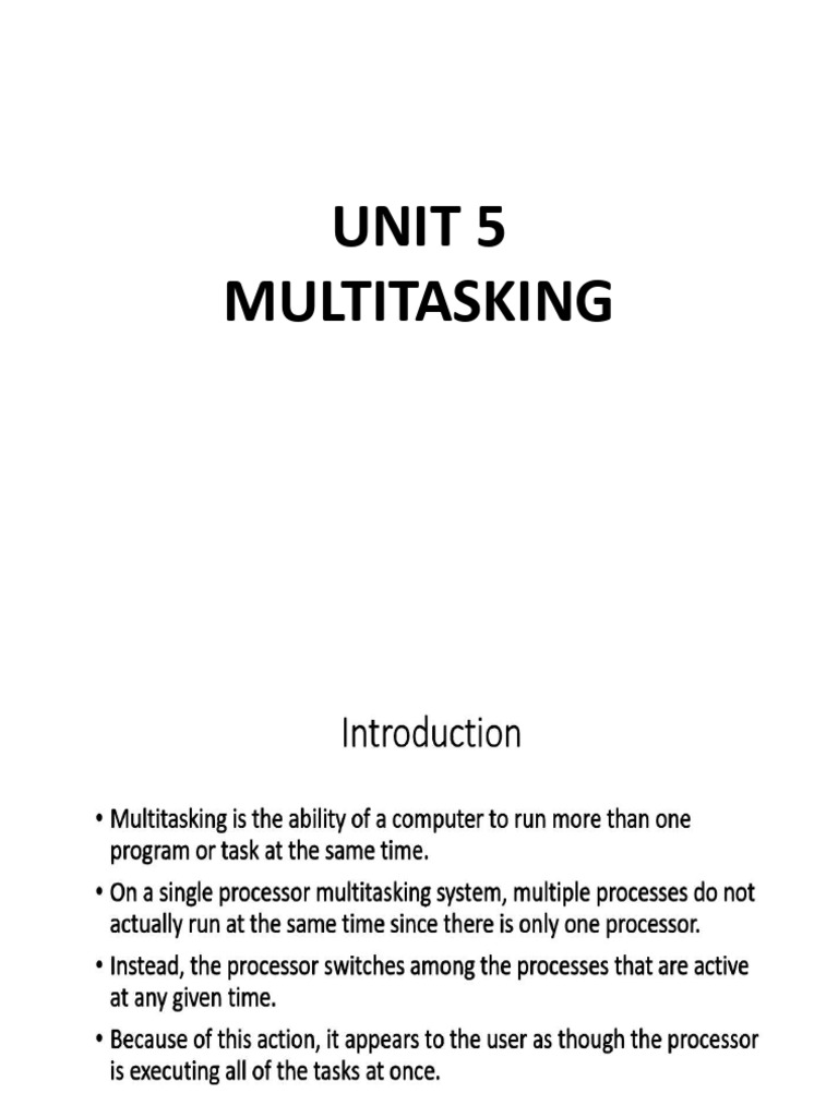 MP Unit 5 | PDF