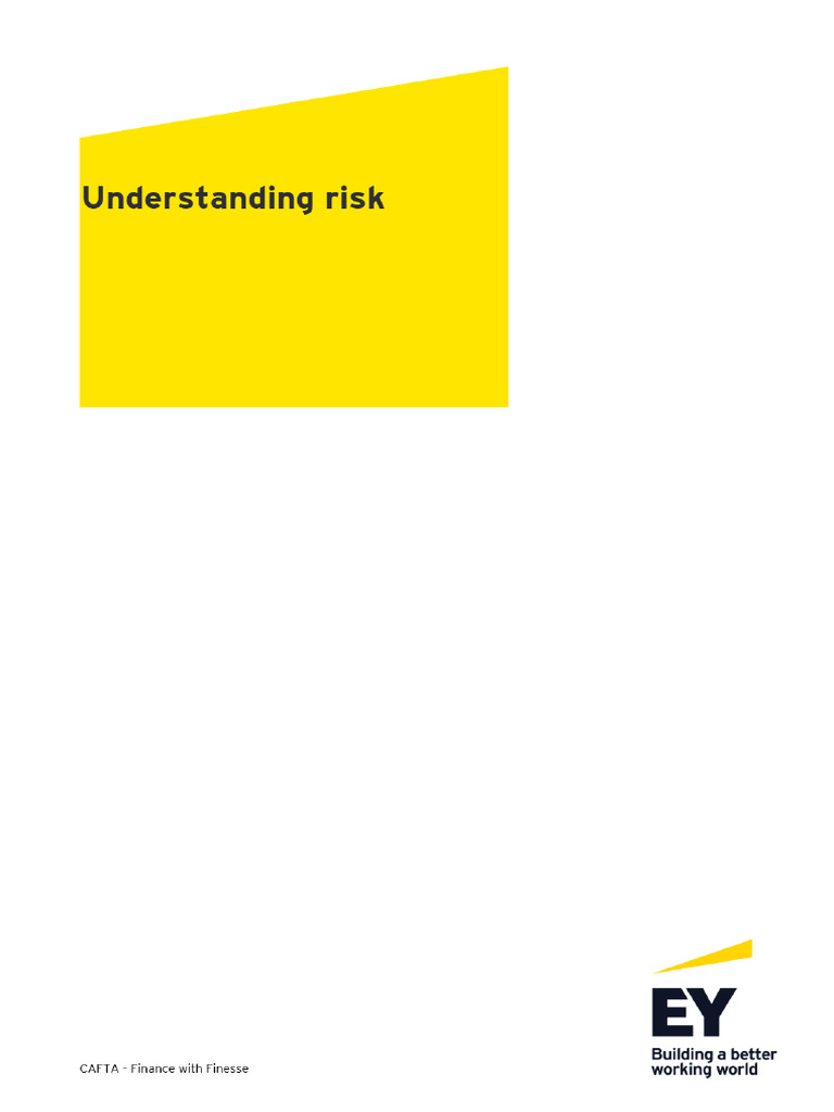 Understanding Risk | PDF