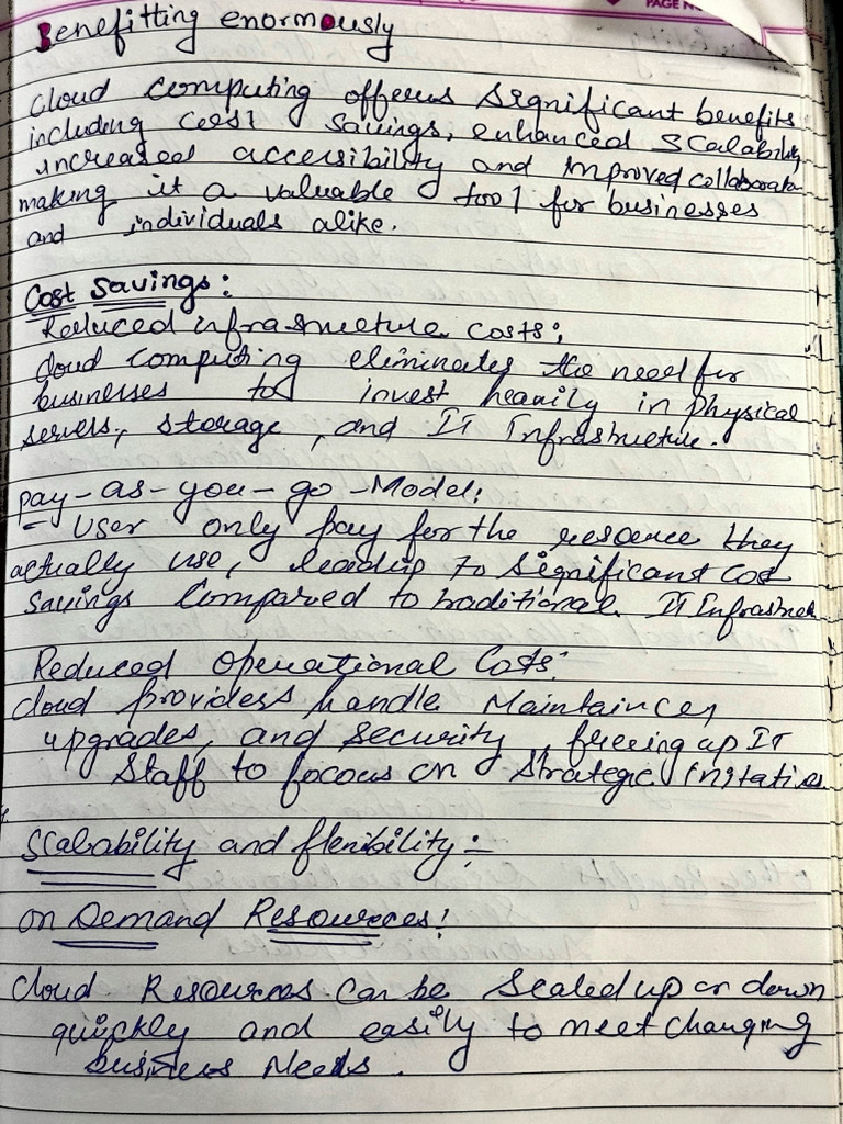 Cloud Computing (Economics of Scale) | PDF