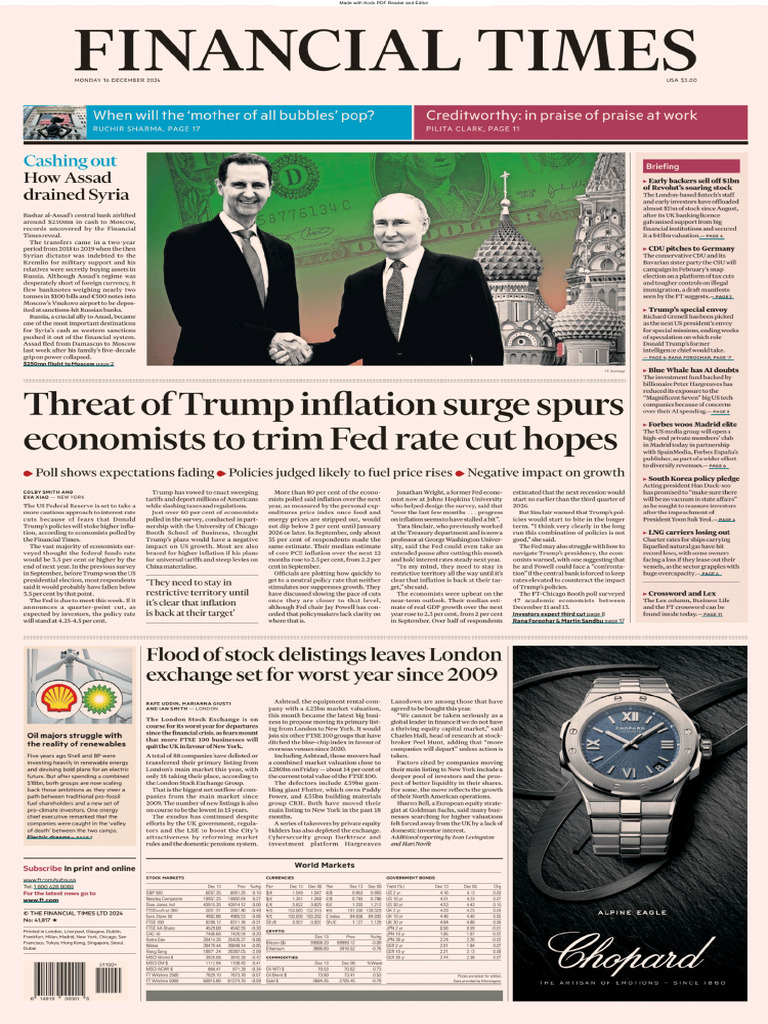 Financial TImes USA - 16.12.2024 | PDF