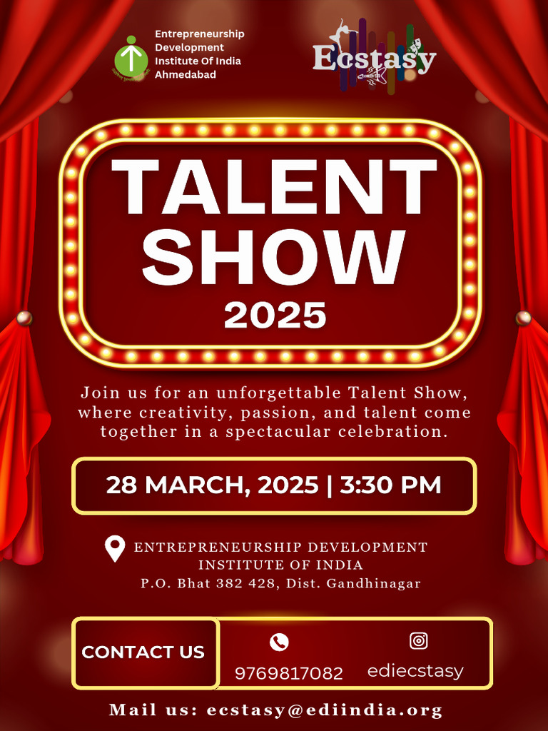 Talent Show Rules and Participation Guide | PDF