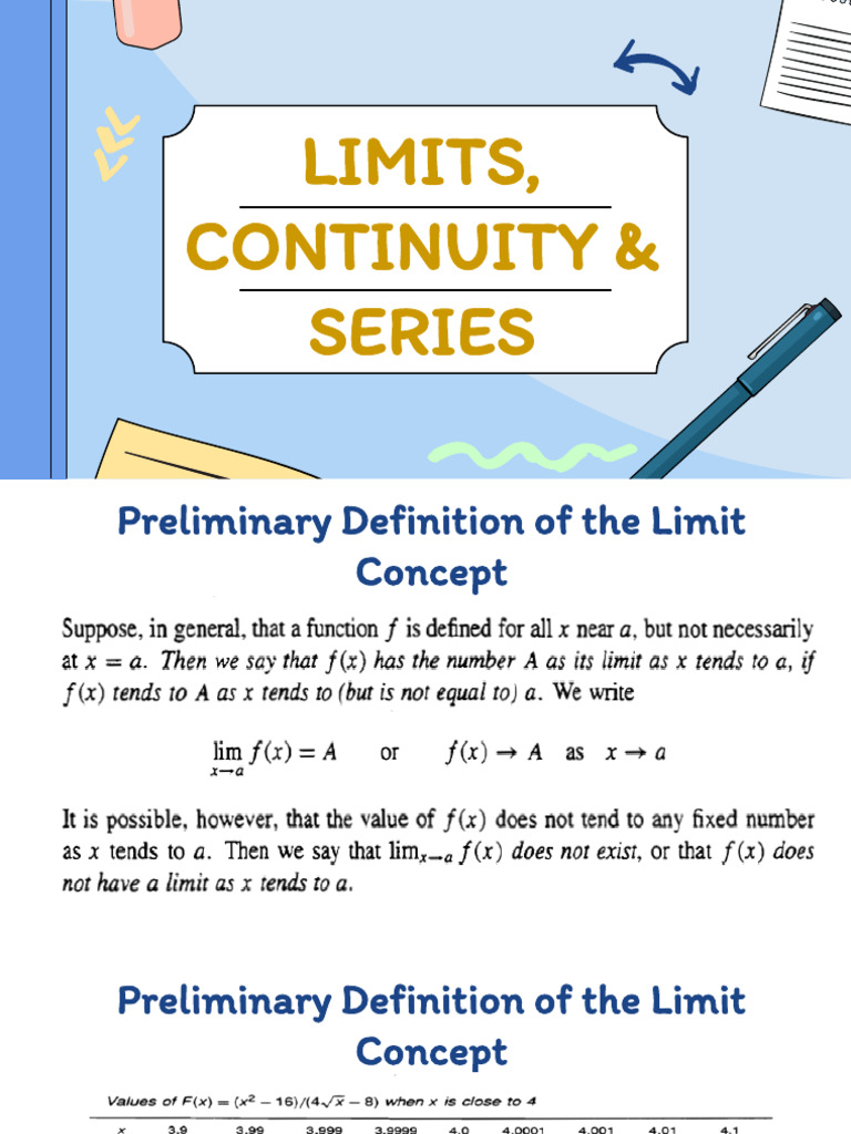 LIMITS & CONTINUITY-Classroom Upload-I | PDF | Function (Mathematics) | Continuous Function