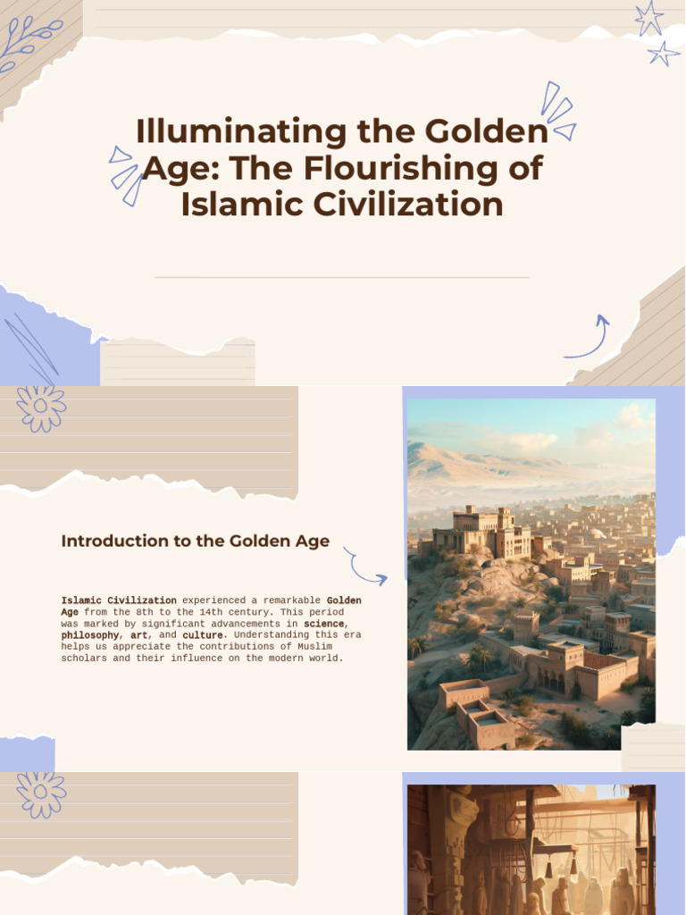 Slidesgo Illuminating The Golden Age The Flourishing of Islamic ...