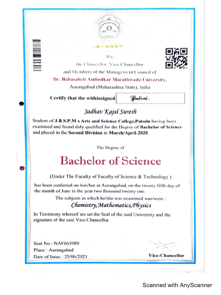 6 Kajal Degree Certificate_11zon | PDF