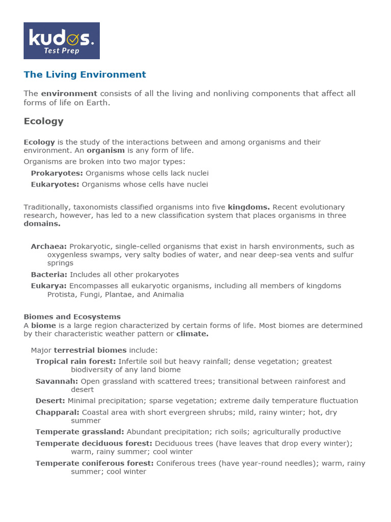 Basic Principles of Biology | PDF | Food Web | Ecosystem