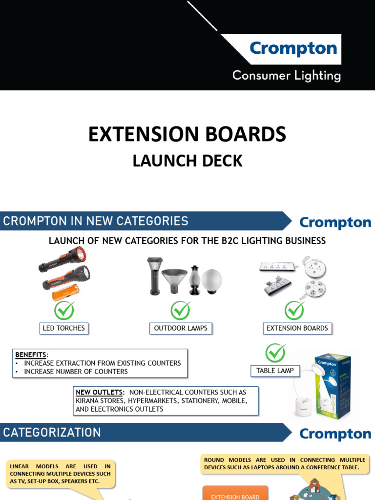 Crompton Powerbox Extension Boards Overview | PDF | Electrical ...