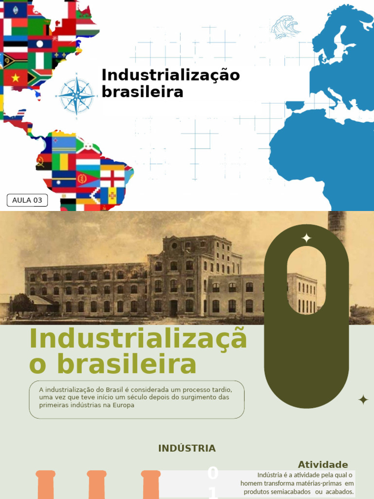 Aula 03 - Industrialização Brasileira | PDF | Economia | Gestão de ...
