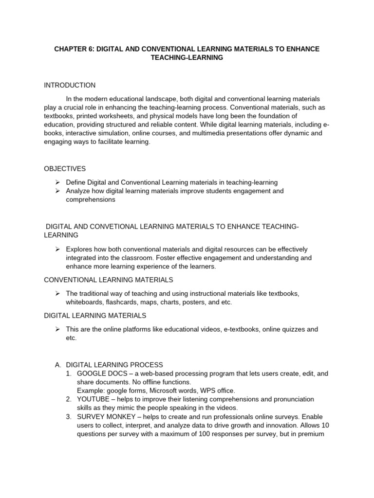 Chapter 6 - TTL2 | PDF