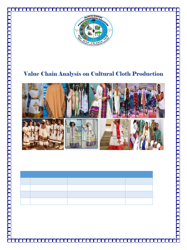 A2017 Final Garment Value Chain | PDF | Textiles | Loom