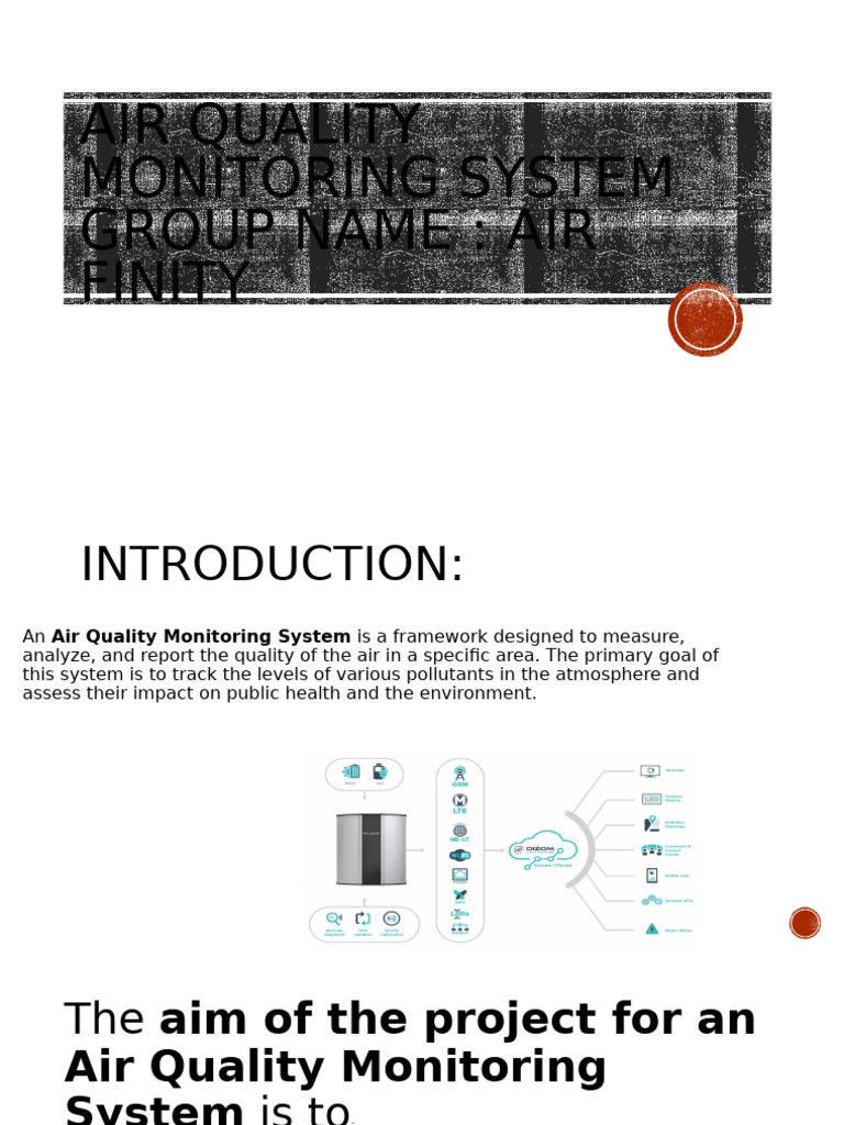 Air Quality Monitoring System IDT ROJECT Sem End | PDF | Air Pollution | Sustainability