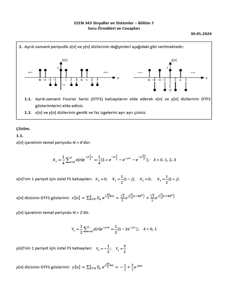 SS Bolum7 Ek Sorular Cevaplar | PDF