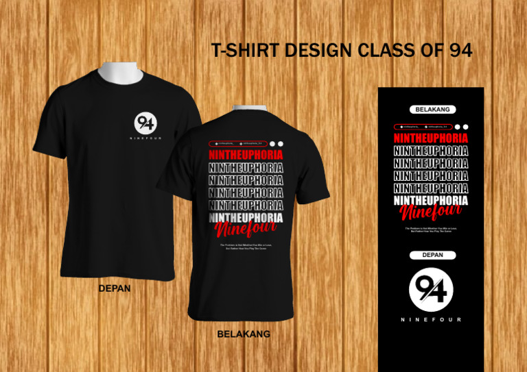 Class of '94 T-Shirt Design Ideas | PDF