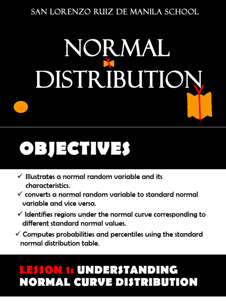 LESSON 5 - Normal Distribution | PDF | Standard Score | Normal Distribution