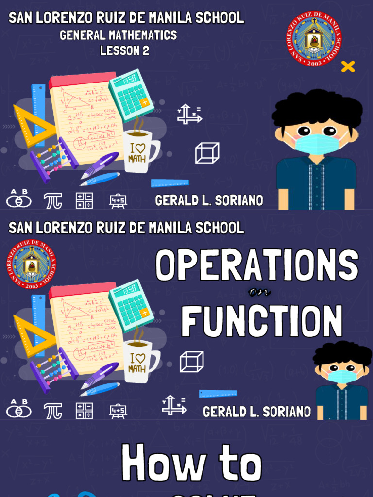 GenMath_Lesson-2Operation-on-Function | PDF