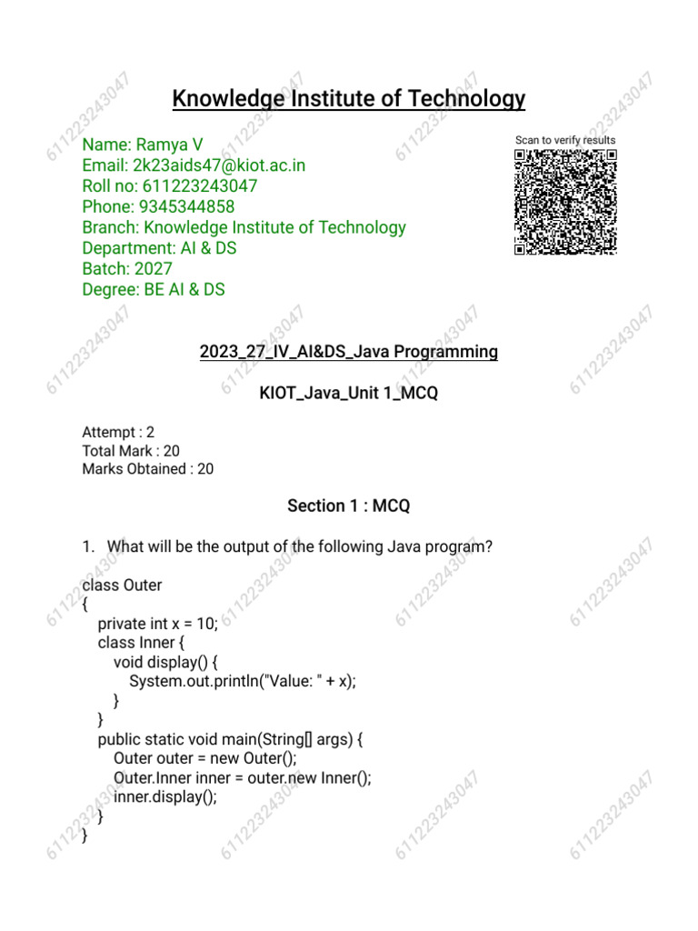 Knowledge Institute of Technology | PDF | Computer Engineering ...